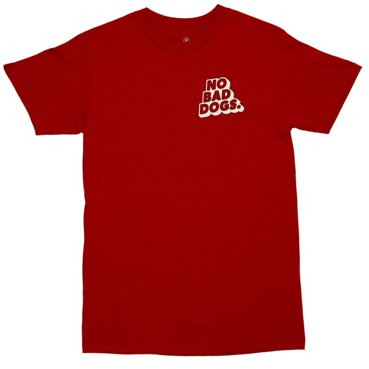 Red Logo Tee – No Bad Dogs Official